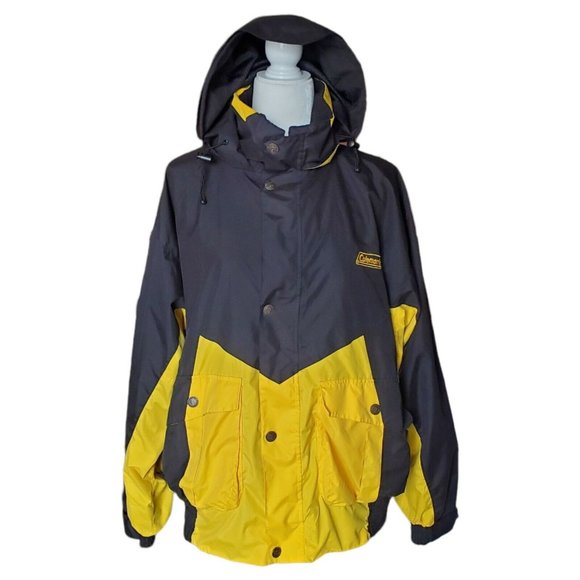 Coleman | Jackets & Coats | Coleman Max Mens Large Hooded Rain Jacket ...